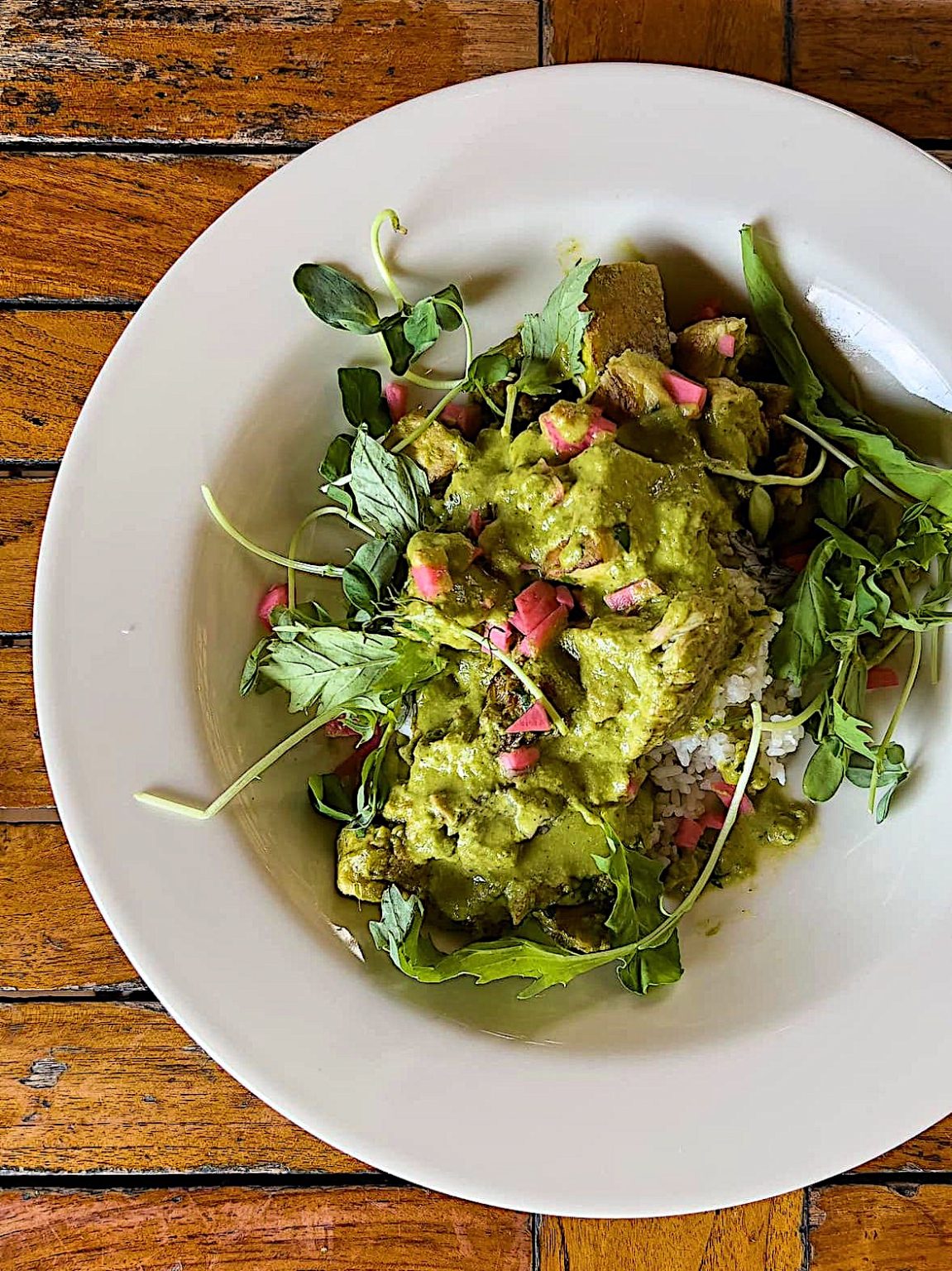Local Lion’s Mane Mushrooms, Basil and Pine Nut Pesto, and Carolina ...